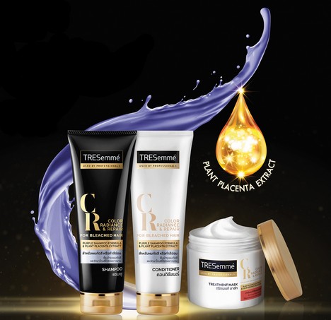 ครั้งแรกในไทย!! กับ TRESemmé Color Radiance and Repair แชมพูเนื้อสีม่วง ...